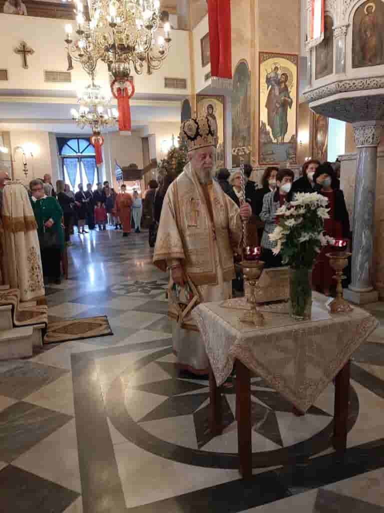 Εορτή του Αγίου Μεγαλομάρτυρος Γεωργίου του Τροπαιοφόρου στην Ιερά ...
