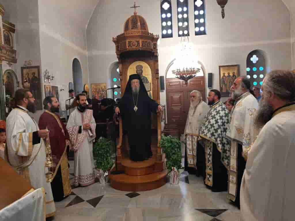 Αρχιερατικός Εσπερινός στον Ιερό Ναό Τιμίου Προδρόμου στο Νεοχώρι ...