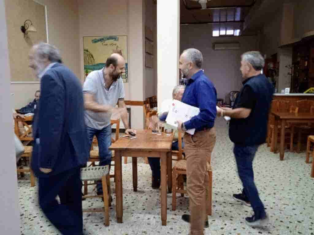 Περιοδεία του Γιώργου Μαρίνου, βουλευτή Εύβοιας και μέλους του ΠΓ της ...